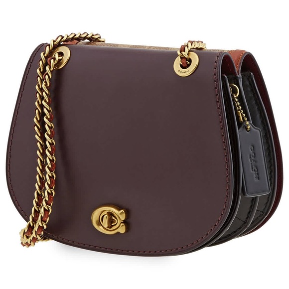 Coach | Bags | Coachnwot Parker Saddle Bag In Signature Canvas | Poshmark